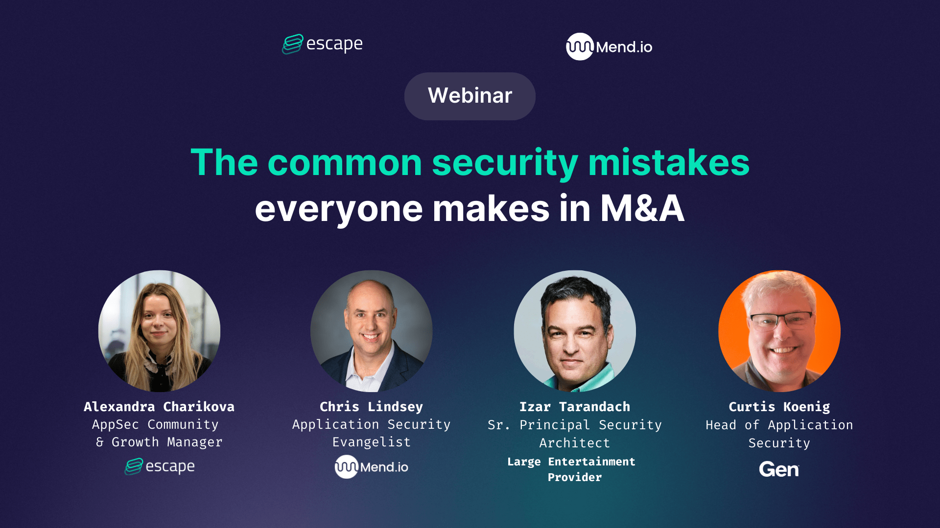 Webinar recap: The common security mistakes in M&A