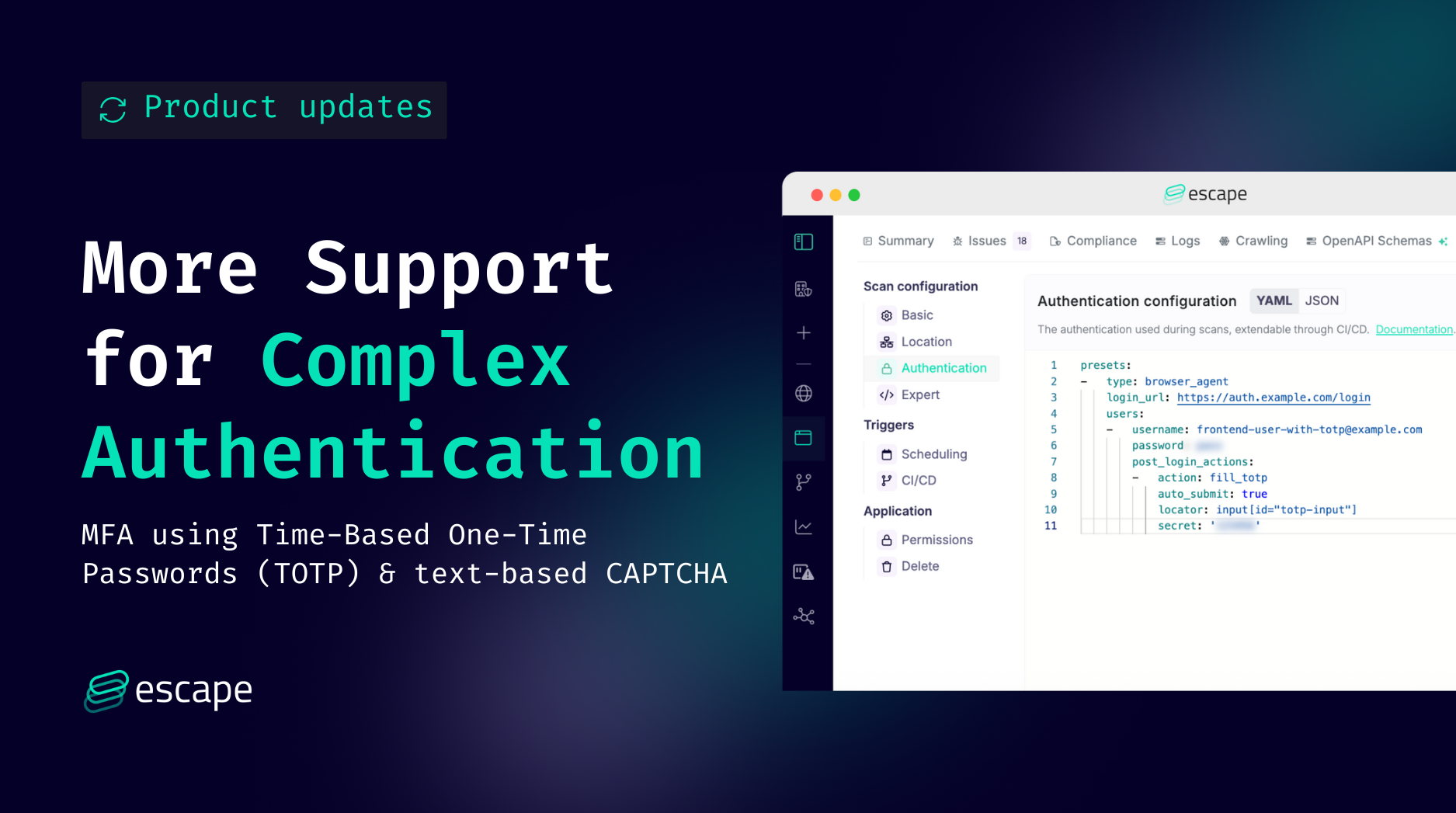 More Support for Complex Authentication Flows