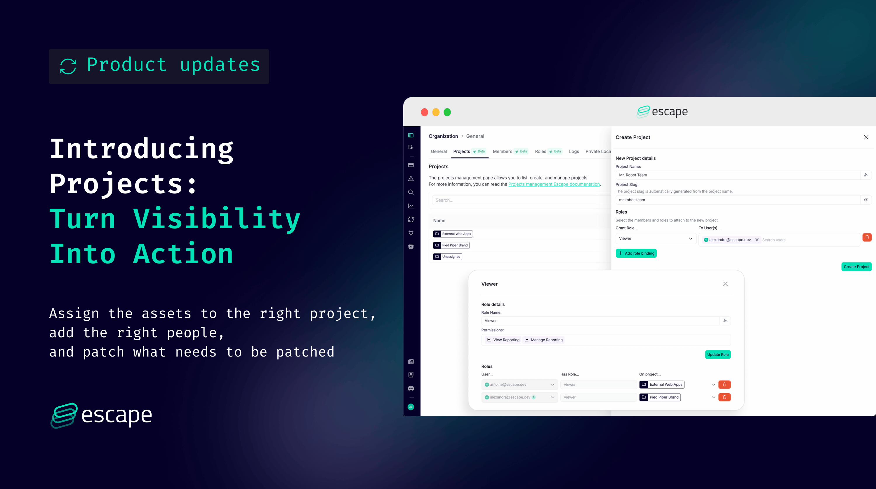Introducing Projects