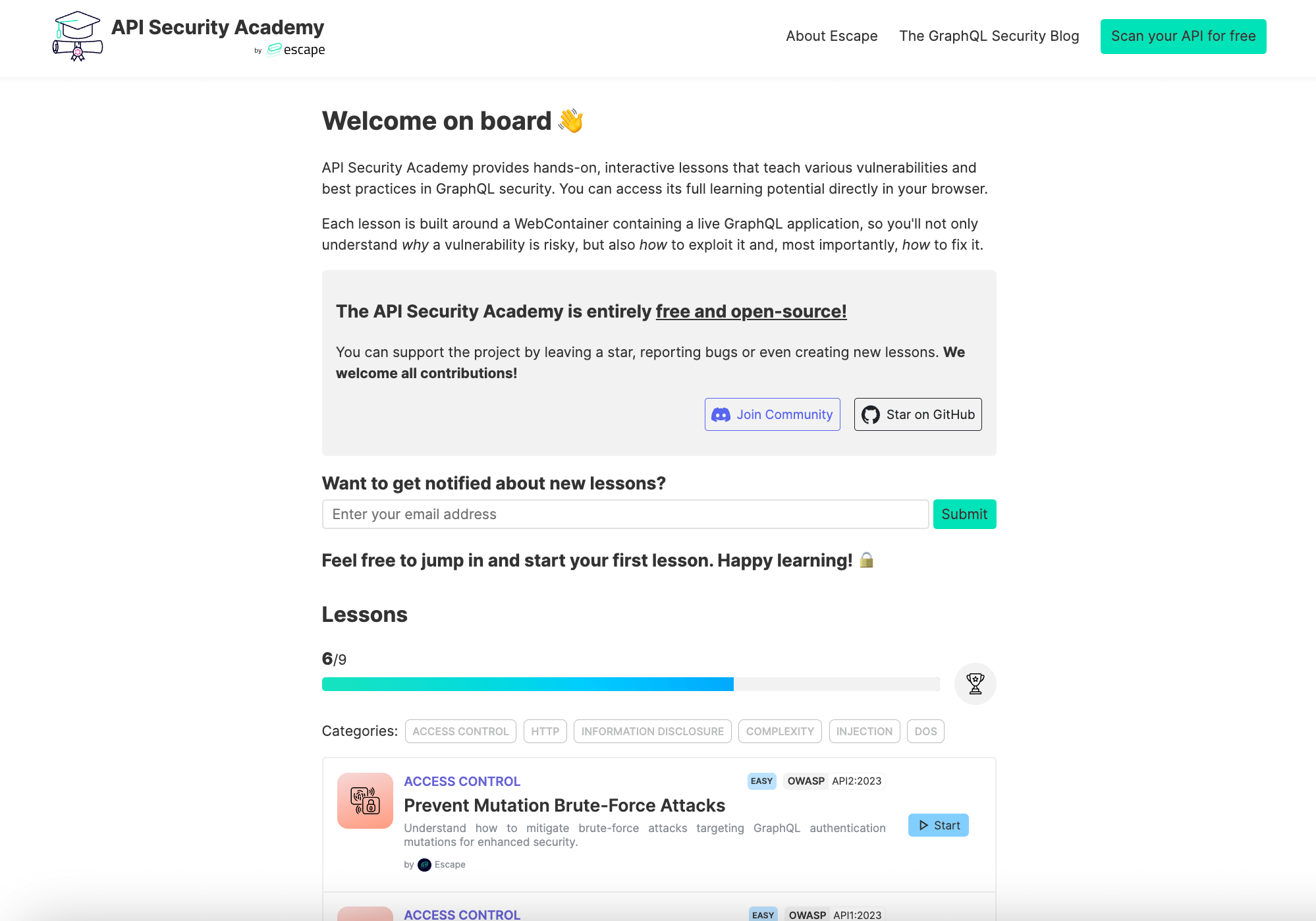 API Security Academy – Master GraphQL API vulnerabilities