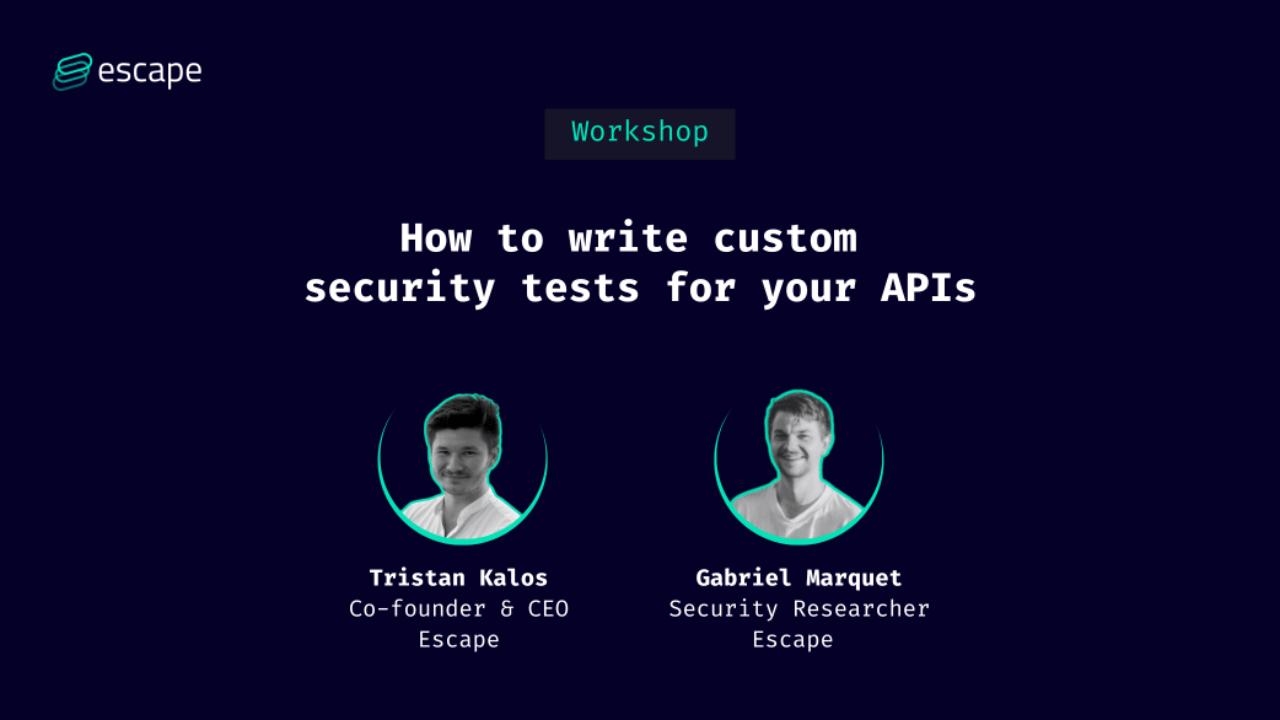 Escape - The API Security Blog