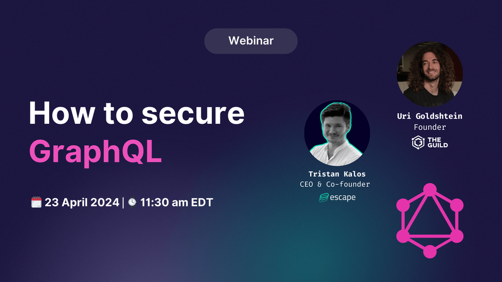 Escape - The API Security Blog