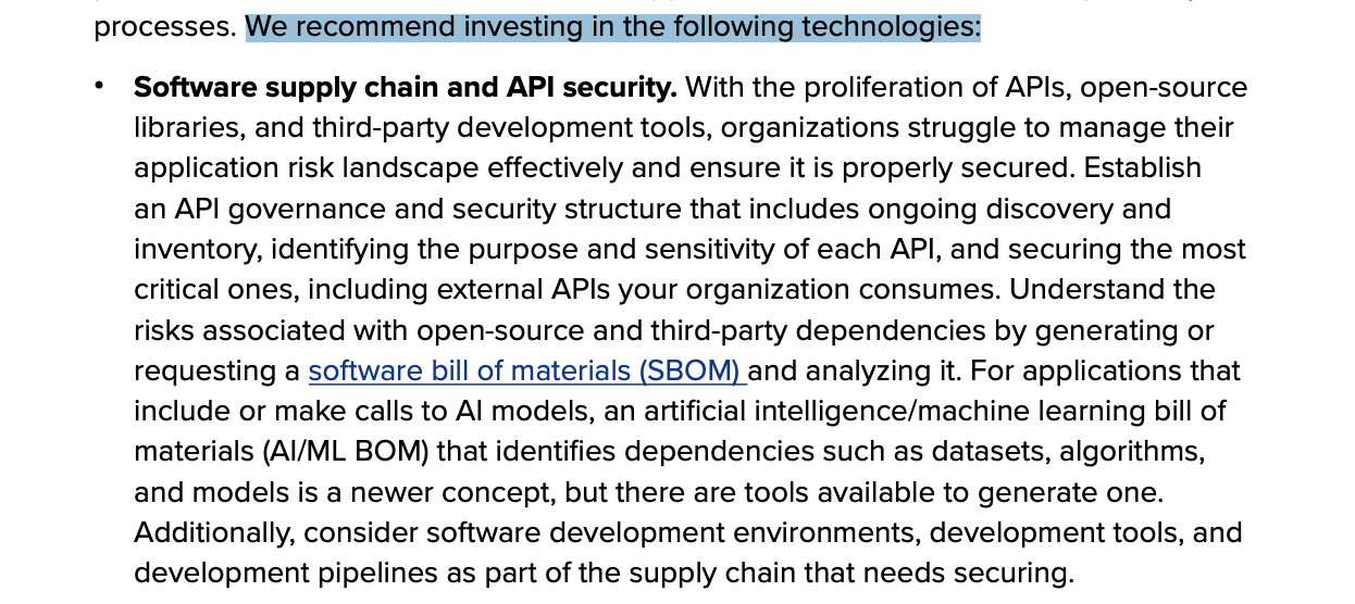 Forrester's CISO 2025 Budget Planning: Focus on API Security