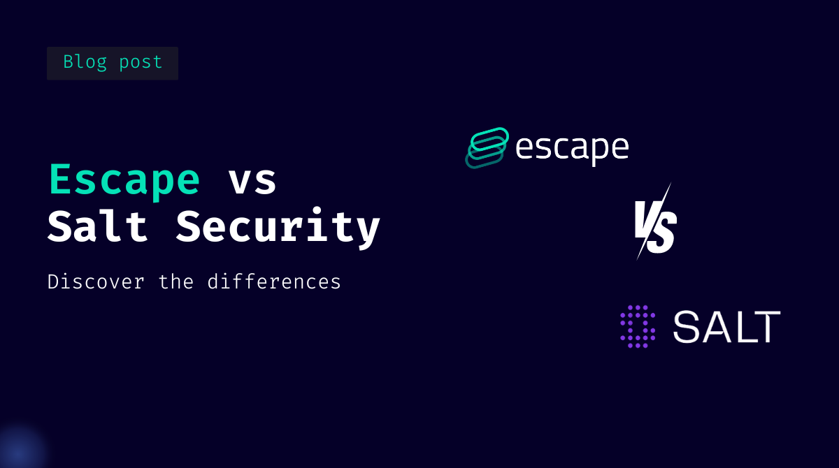 Escape vs Salt Security: In-Depth 2025 Comparison