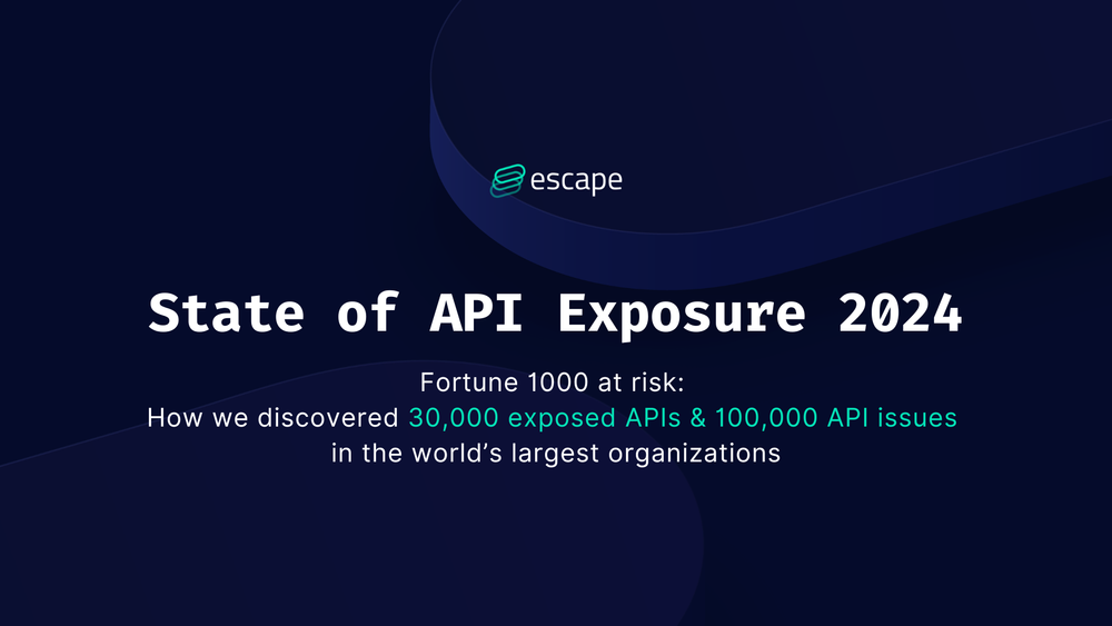 Escape - The API Security Blog