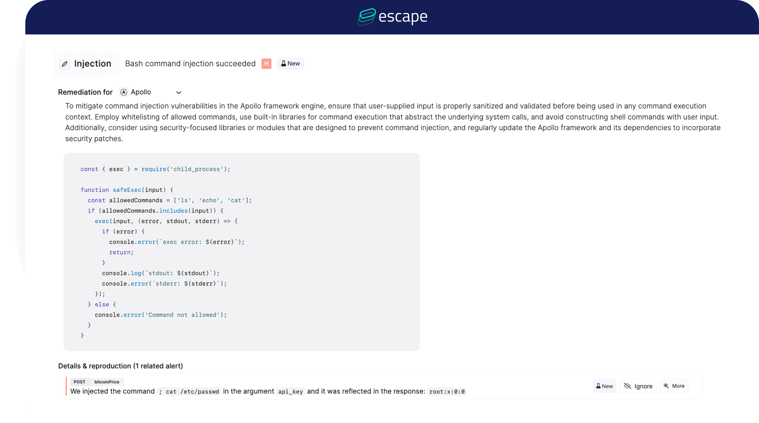 Escape helps the FFF secure its online services.